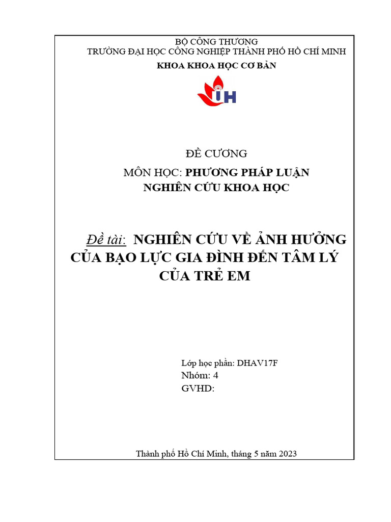 DHAV17F - Nhom 04 - Tieu Luan | PDF