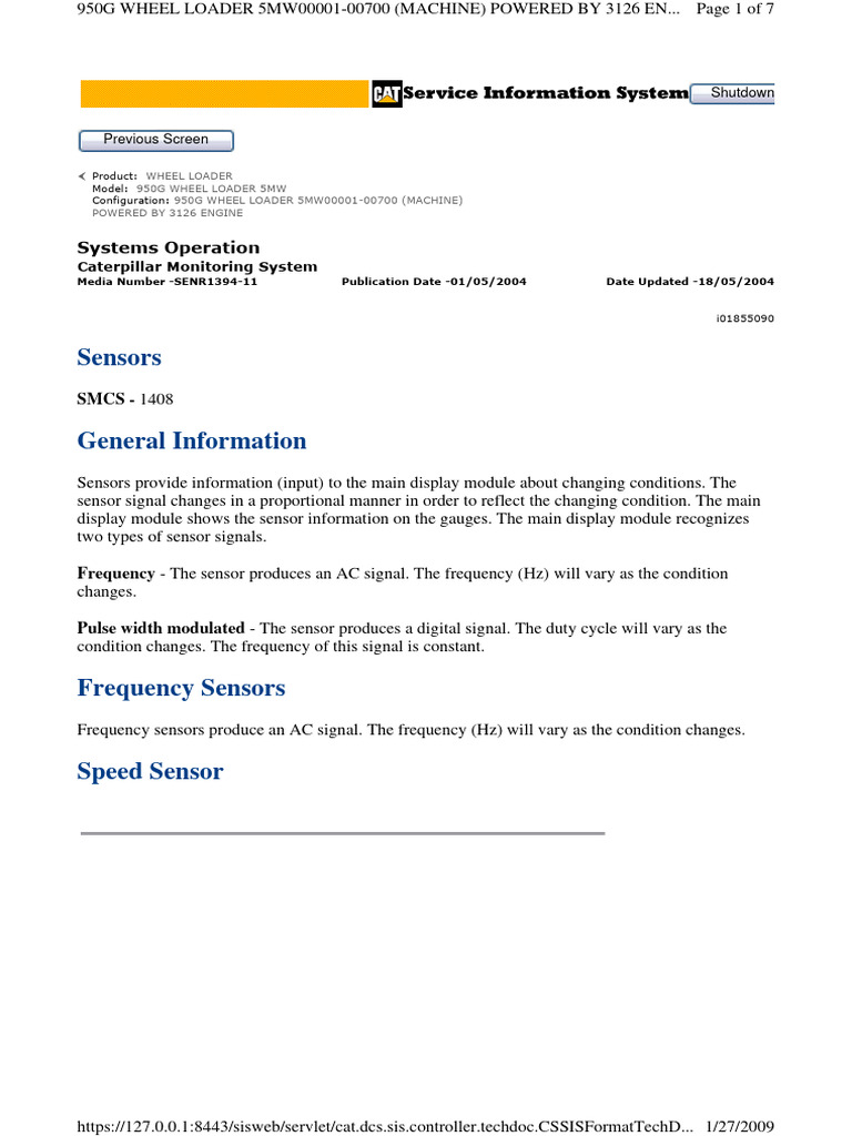 Sensor | PDF | Frequency | Sensor
