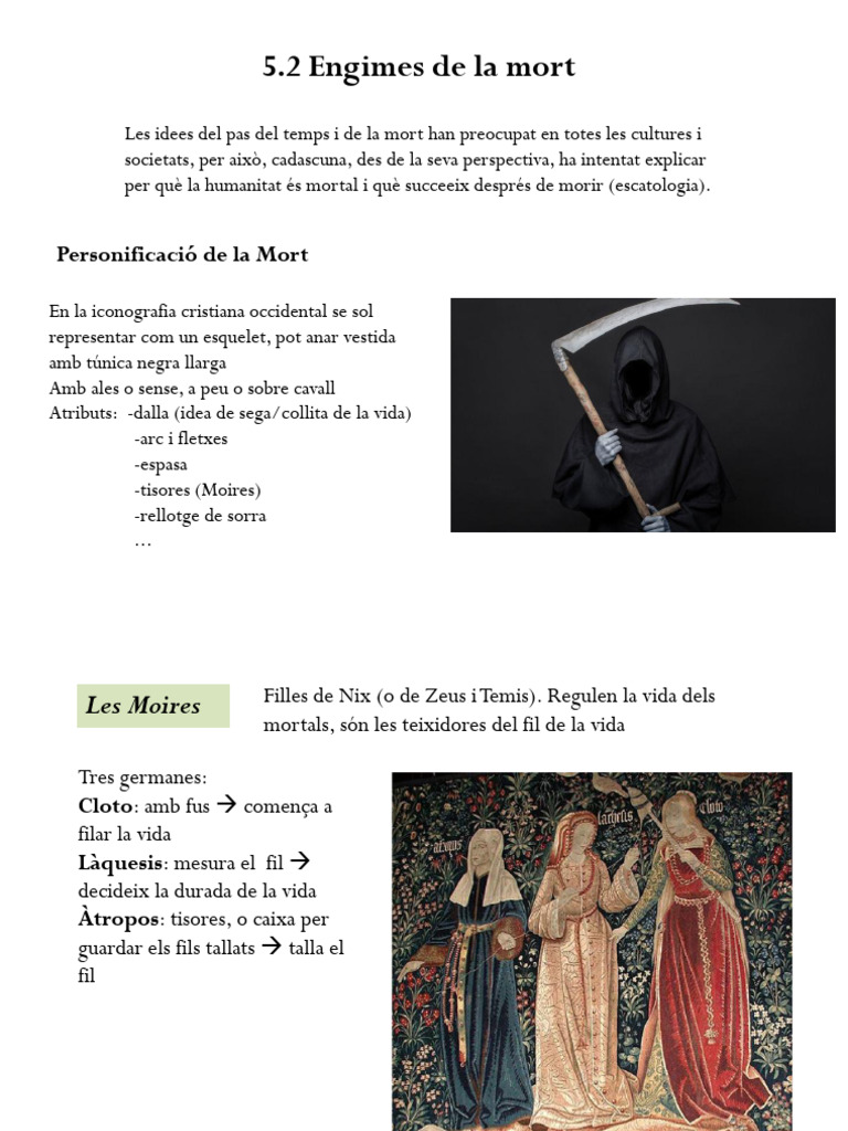 Tema 5.2 Enigmes de La Mort | PDF