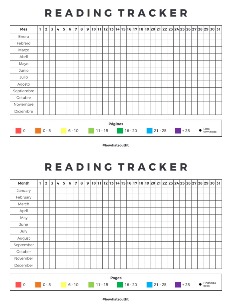 Reading Tracker | PDF