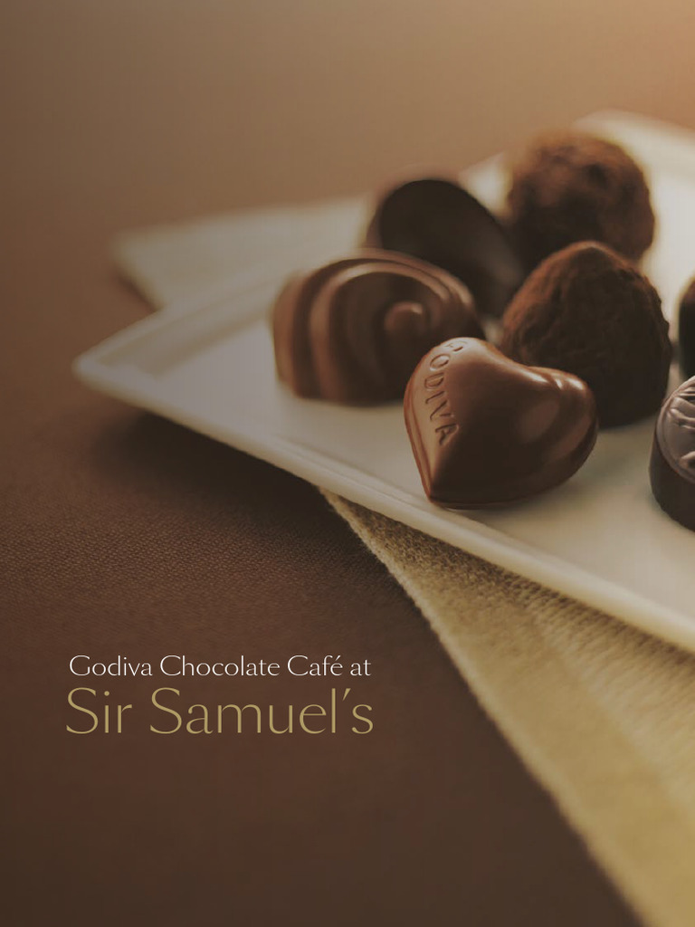 QM Godiva Sir Samuels Menu Aug 2022a | PDF