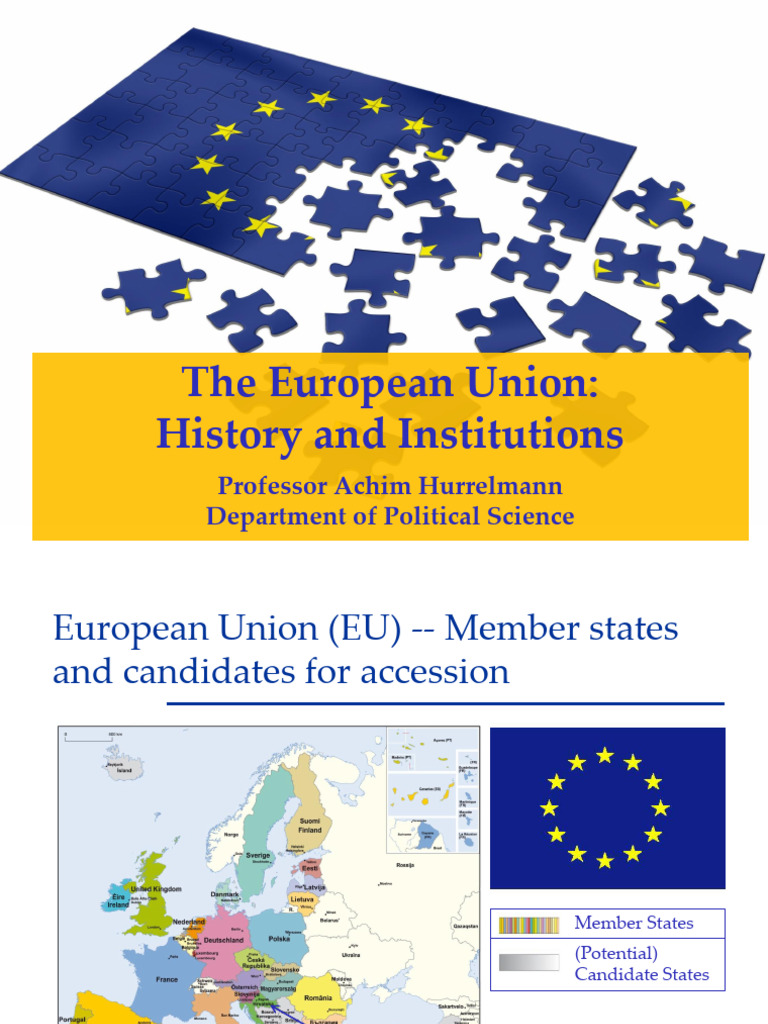 EU History and Institutional Framework | PDF | European Union ...
