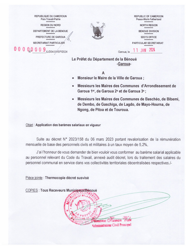 Grille Salariale Applicable | PDF