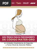 Manual de Código Mater IMSS 2024 | PDF | El embarazo | Parto