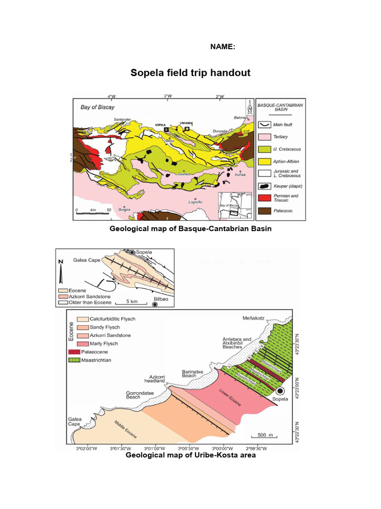 Handout Sopela 2023 | PDF | Earth Sciences | Geology