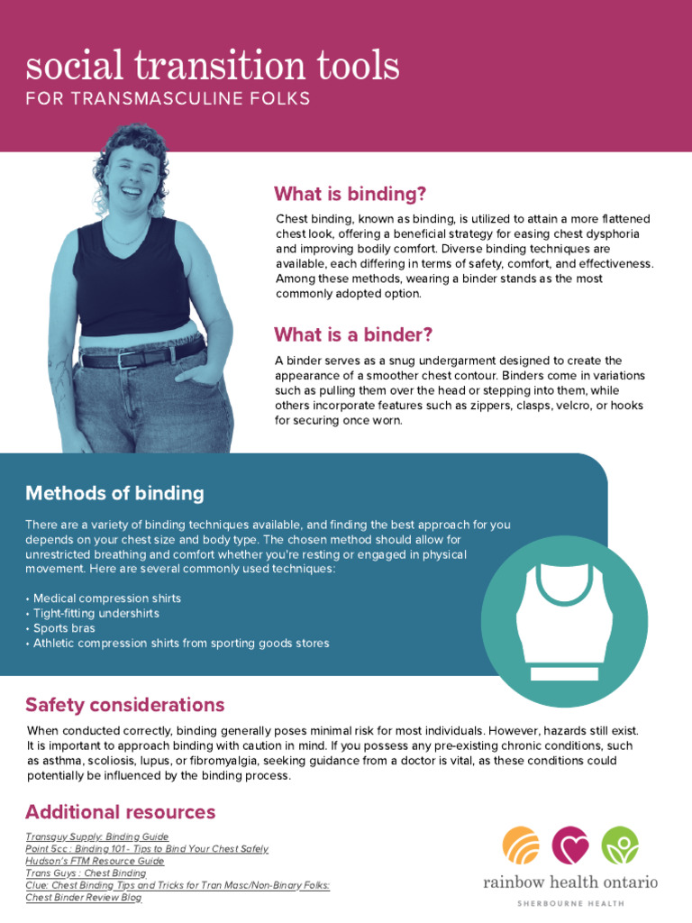 Social Transition Tools For Transmasculine Folks Pdf Sex
