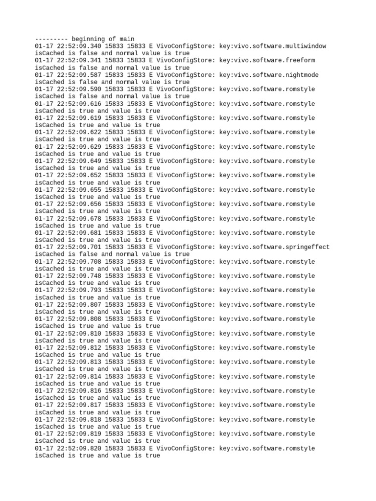 Logcat | PDF | System Software | Computer Science
