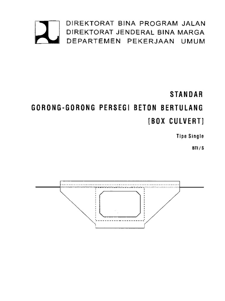 Standard Box Culvert Single | PDF