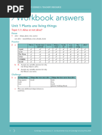 Cambridge School Grade 3 Science Paper 3RD Worksheet | PDF | Metrology ...