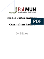 MUN Delegate Handbook | PDF | United Nations | International Relations