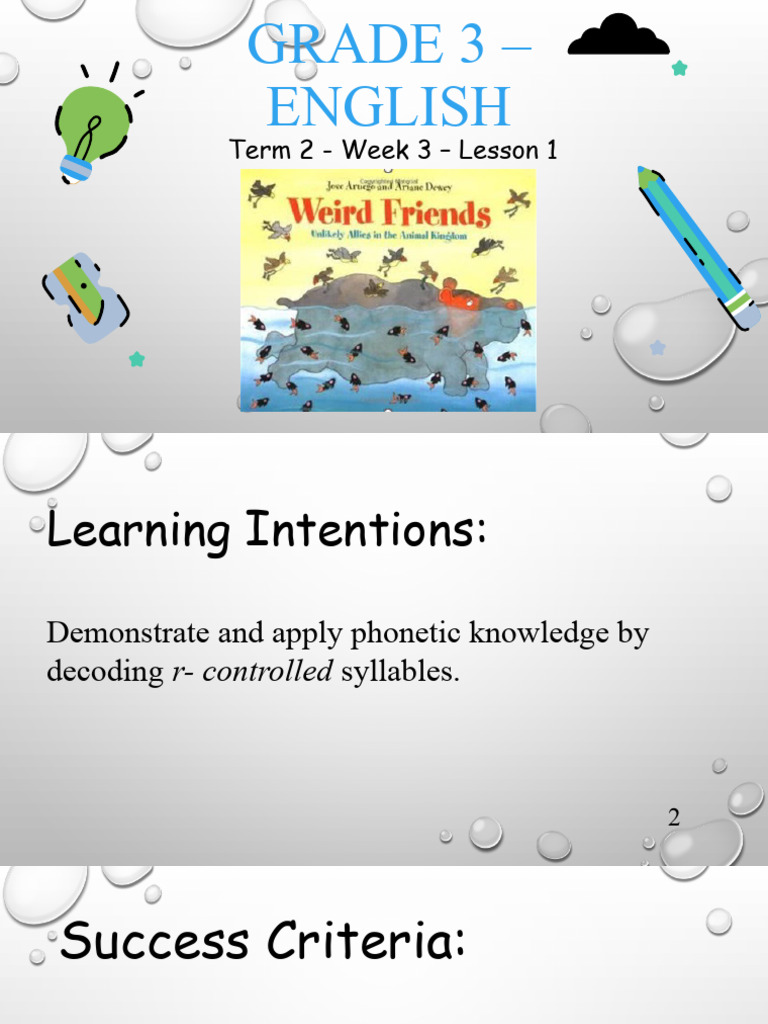 3.1 R Controlled Vowels | PDF