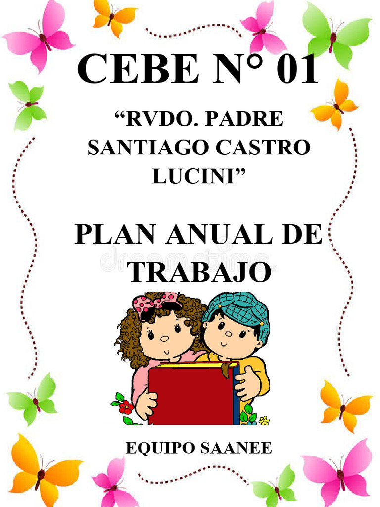 Caratula de Plan Anual de Trabajo Saanee | PDF