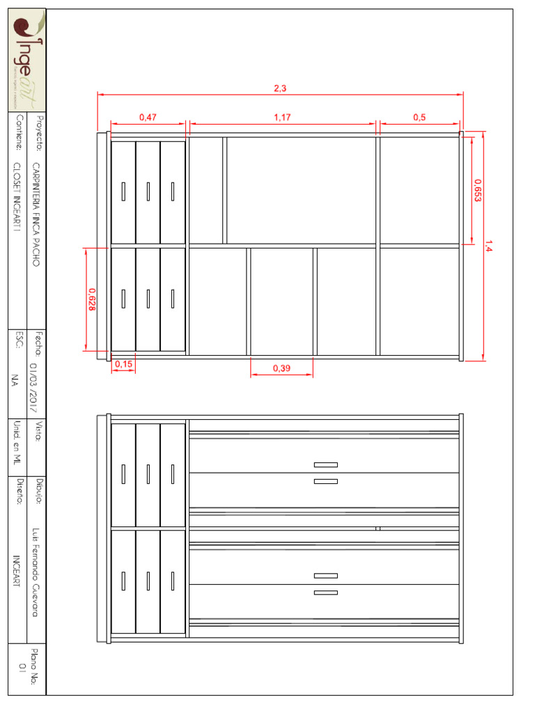 Closets Andres Meza 1 | PDF