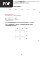 2025 Numbers IGCSE 0580 Math Specimen | PDF | Business