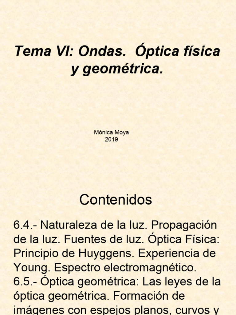Optica geometrica B 19 | PDF | Ojo humano | Ligero