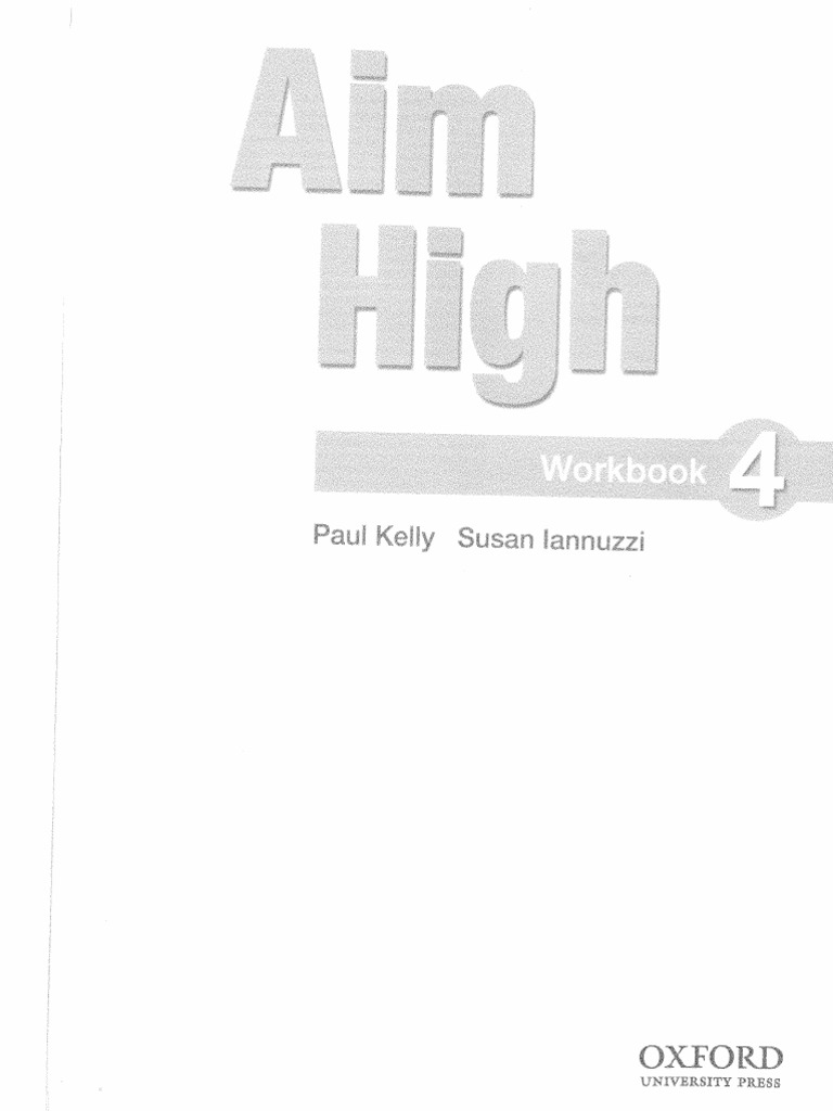 Aim High 4 Workbook | PDF