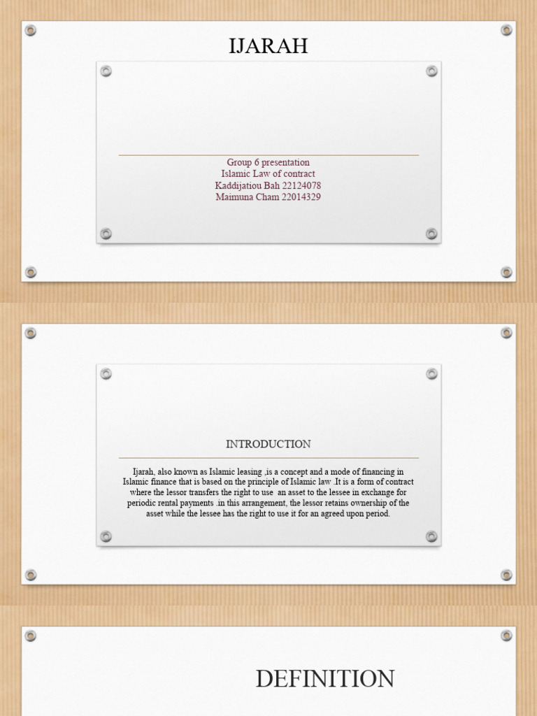 Group 6 Presentation | PDF | Lease | Financial Services