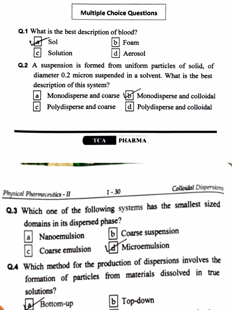 PP-2 Tca Book MCQ All Portion | PDF