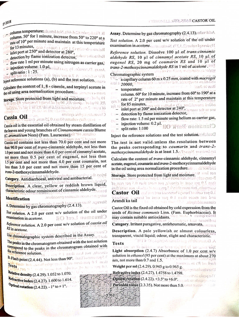 Castor Oil | PDF