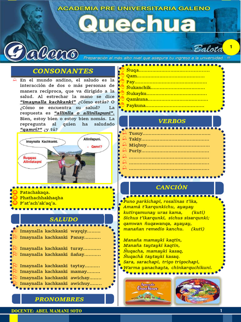 Quechua | PDF