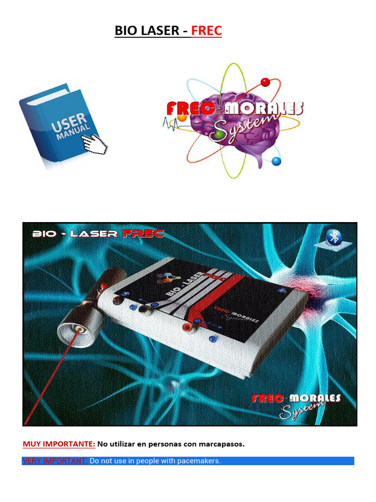 Manual Equipo Bio Laser - Frec (2019) - 1 | PDF