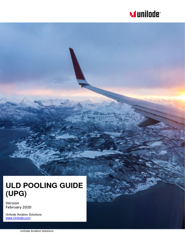 2020.02 Unilode - ULD POOLING GUIDE | PDF