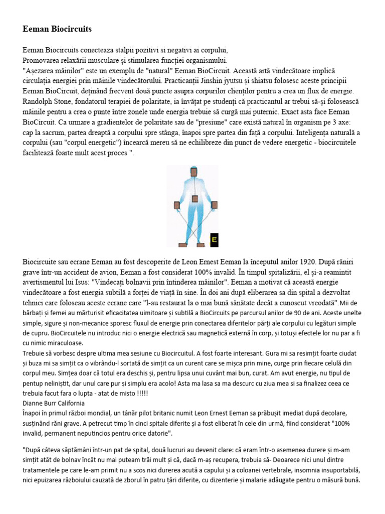 Eeman Biocircuits | PDF