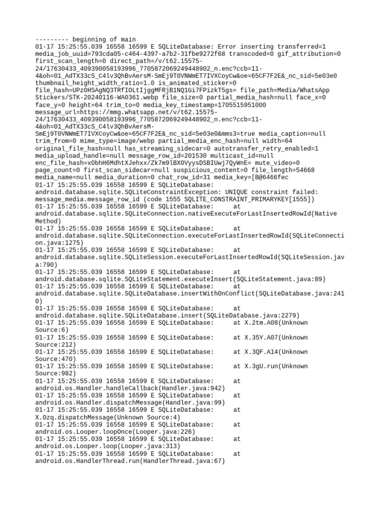 Logcat | PDF | Java (Programming Language) | Computer Data