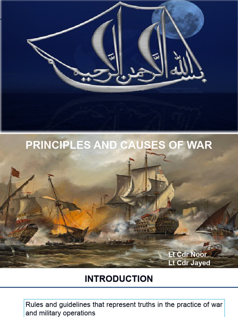 Principles and Causes of Warfare | PDF | Securities | Leadership