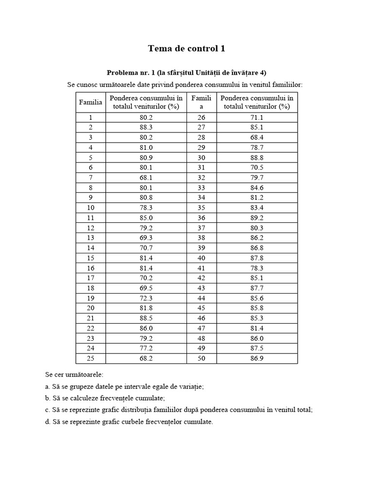 Tema 1-Statistica-Alexandra Busoi | PDF