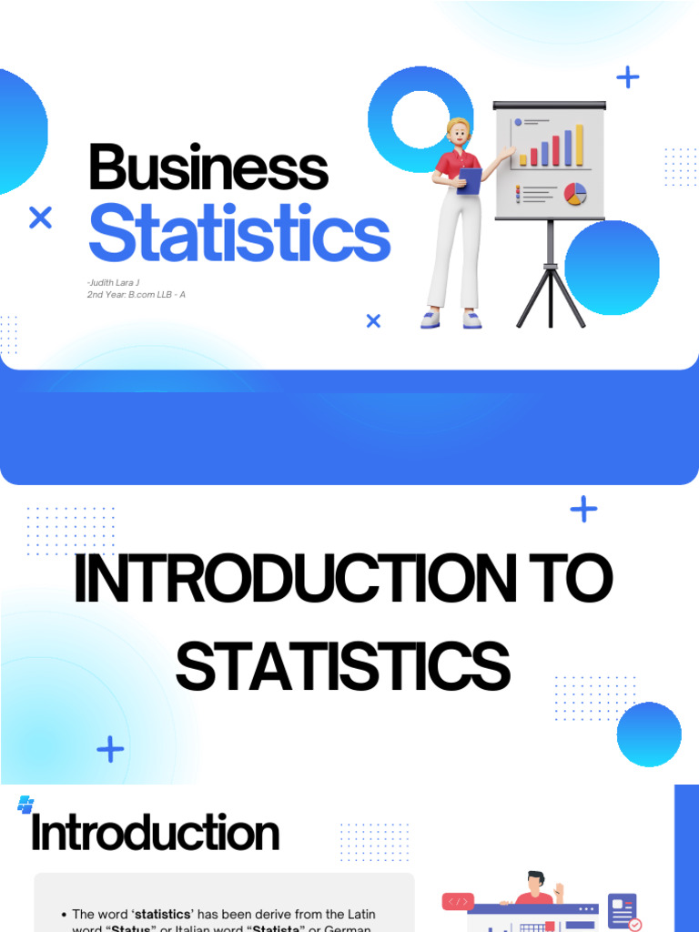 Introduction To Statistics Pdf Statistics Data