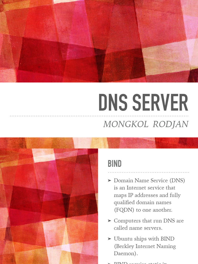 Ubuntu DNS Server Configuration Guide | PDF | Domain Name System | Domain Name
