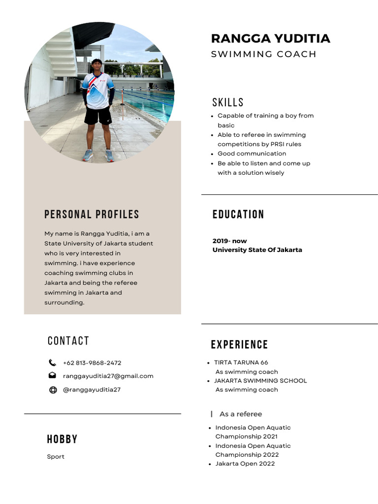 CV - Rangga Yuditia | PDF