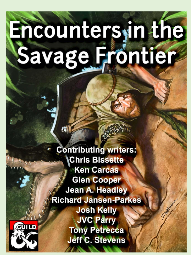 D&D5e - Encounters in The Savage Frontier | PDF
