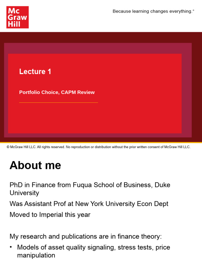 Lecture 1 | PDF Lecture 1 | PDF