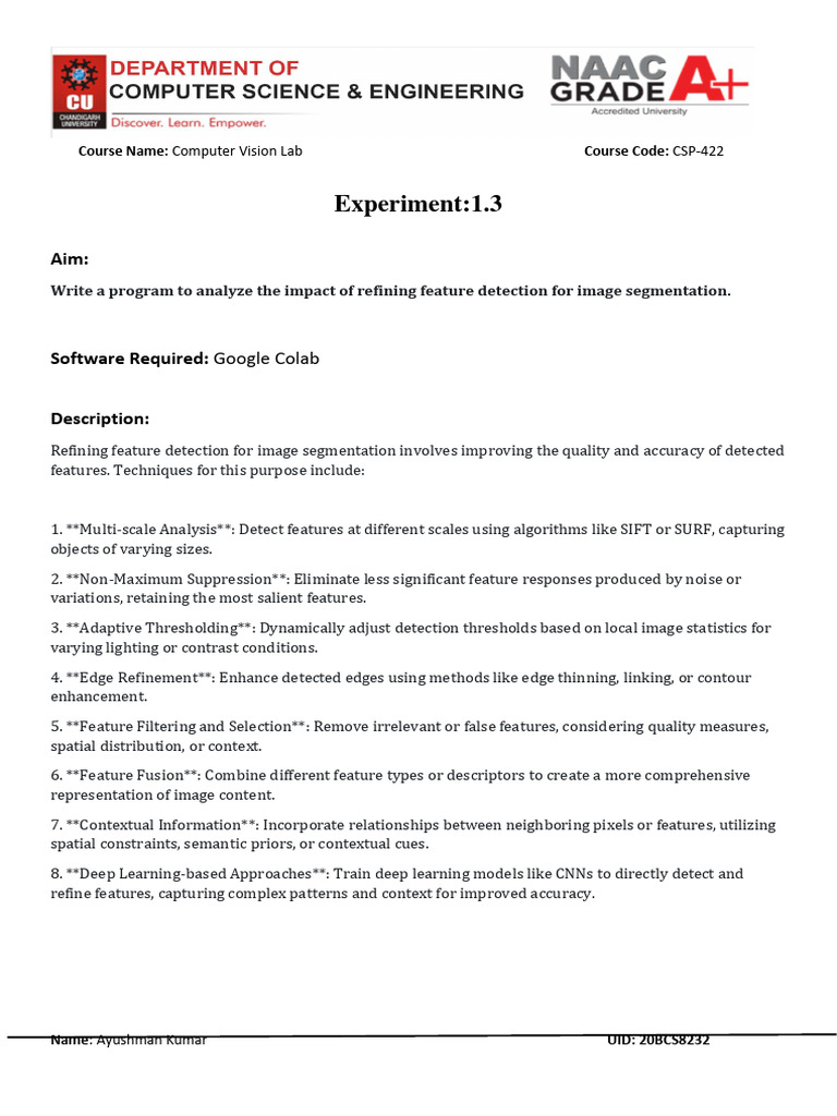 Ayu Experiment 3 | PDF | Computers | Technology & Engineering