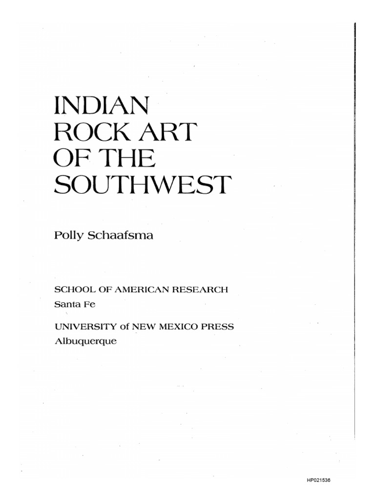 Indian Rock Art of The Southwest | PDF
