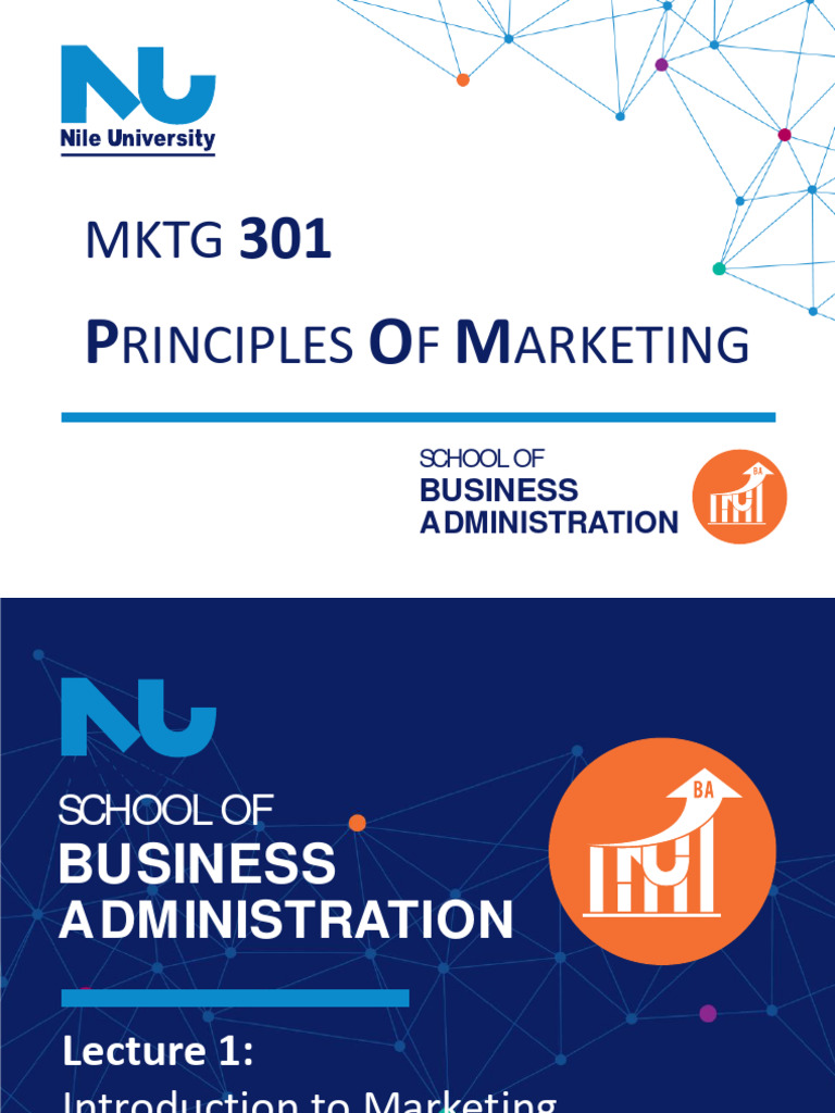 MKTG301 - Lecture 1 (Introduction To Marketing) | PDF | Marketing ...