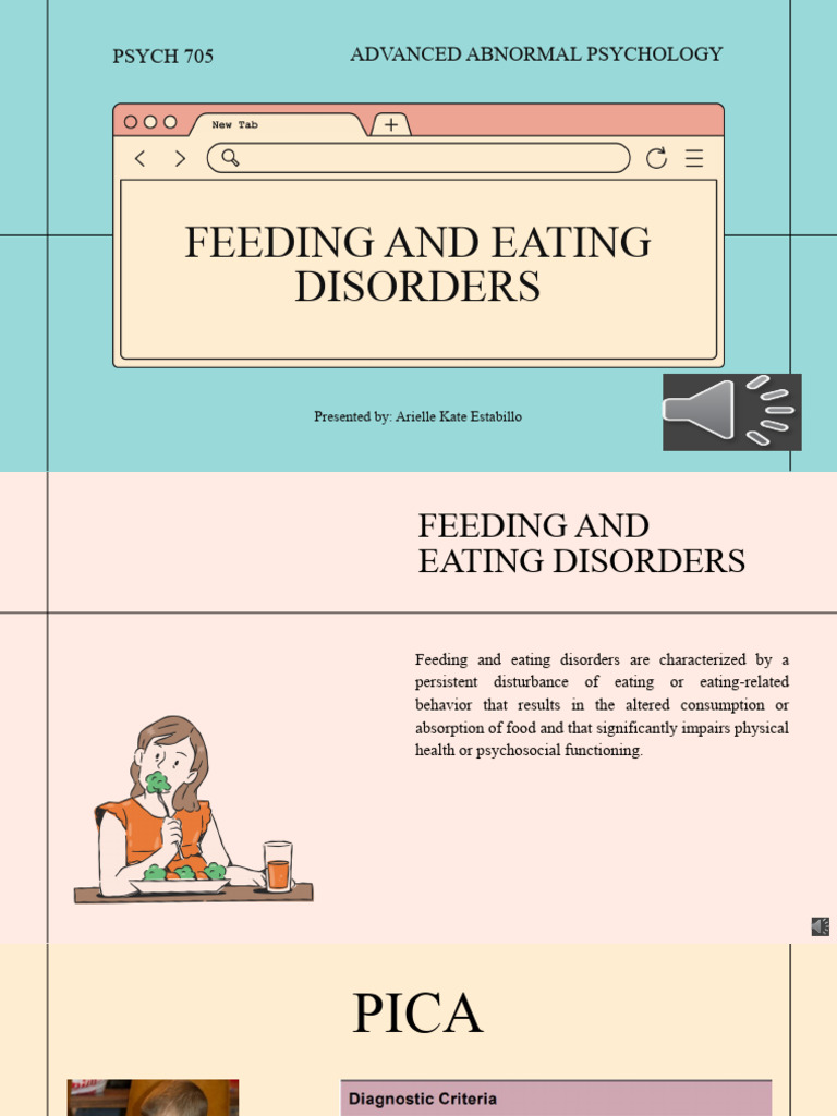 Feeding and Eating Disorders | PDF