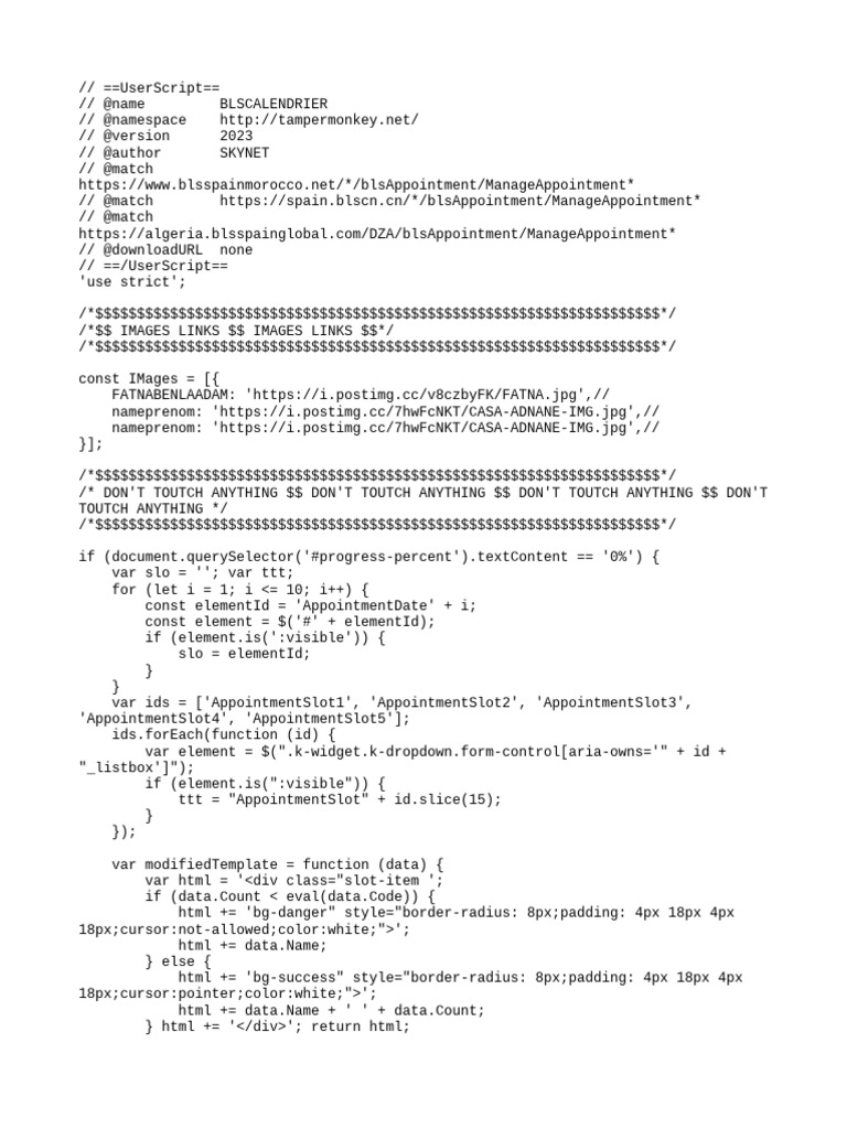 Script Calendrier | PDF | Software | Software Engineering