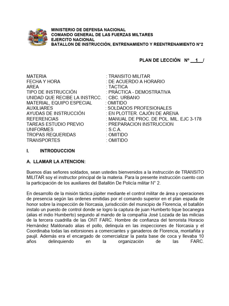 Tarea 5 Clases de Puestos de Control y Equipo Reflectivo | PDF ...