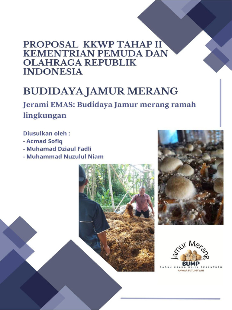 JERAMI EMAS Budidaya Jamur Merang | PDF