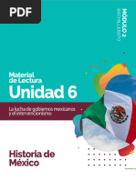 La dictadura de Santa Anna (1853-1855) | PDF | México | Gobierno