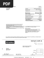 BBVA Bank Statement Overview | PDF | Banks | Money