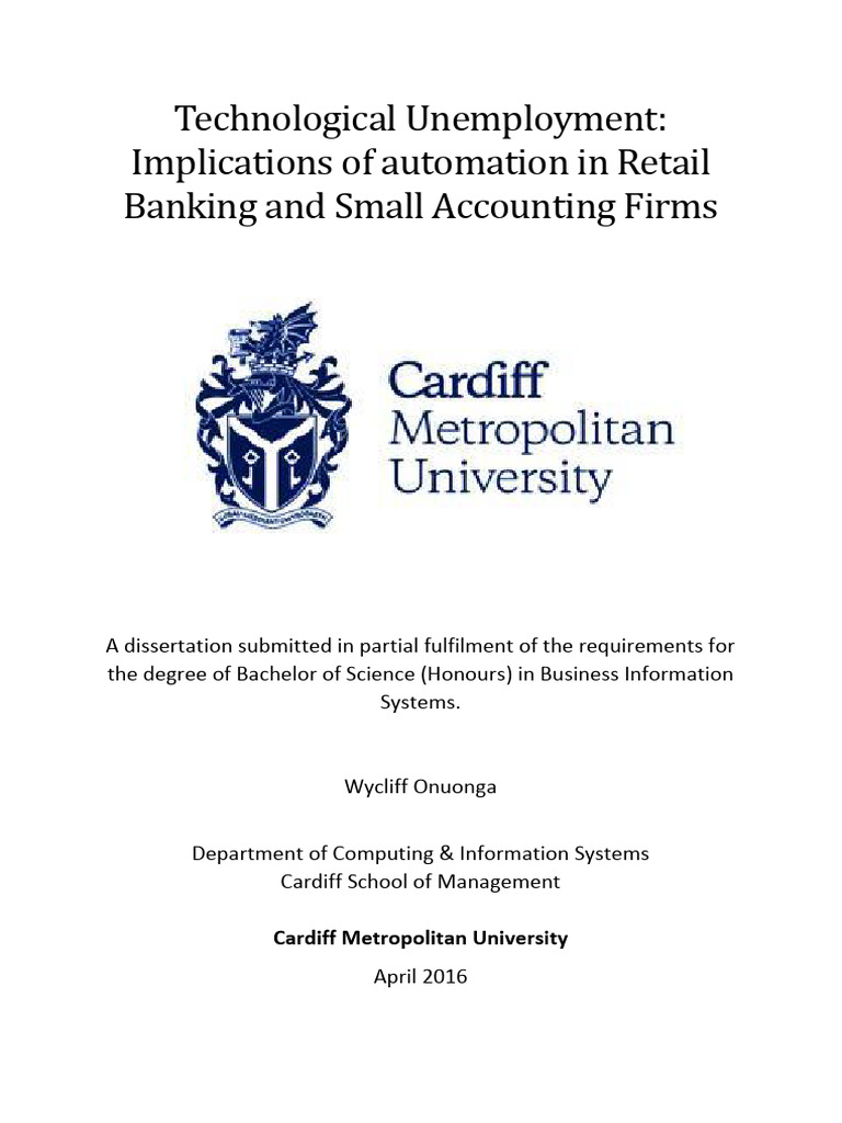 Technological Unemployment Implications | PDF | Automation | Machine ...
