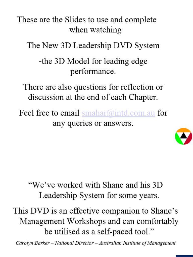 Marc Effron - 3D Leadership Marc-Effron-V2a-1229435633571373-2 | PDF