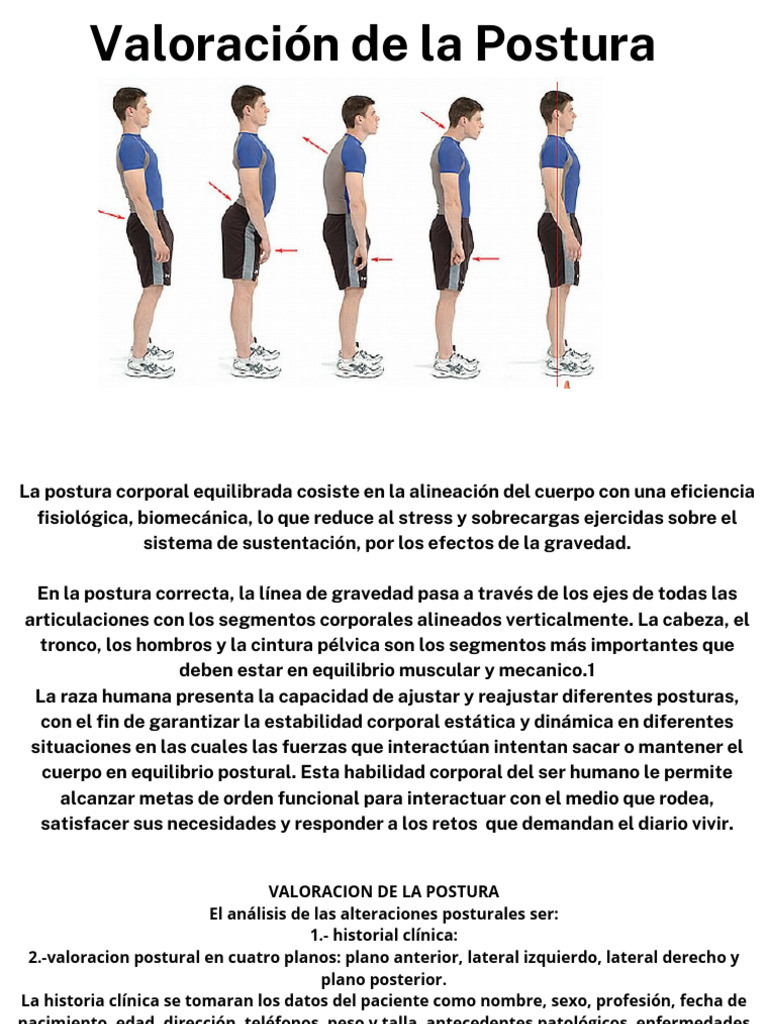 Valoración de La Postura - 101748 | PDF | Relaciones personales, crianza y desarrollo personal ...