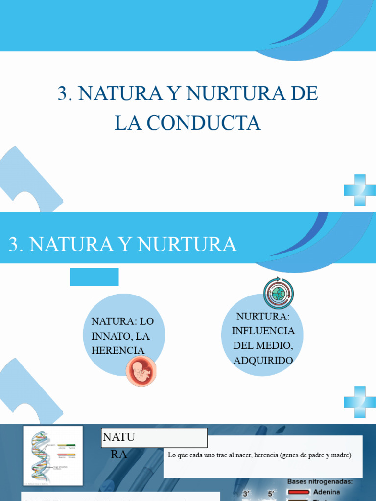 Naturaleza vs. Crianza en la Conducta | PDF | Comportamiento | Herencia