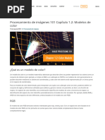 Modelo de Color HSB | PDF | Color | Gráficos