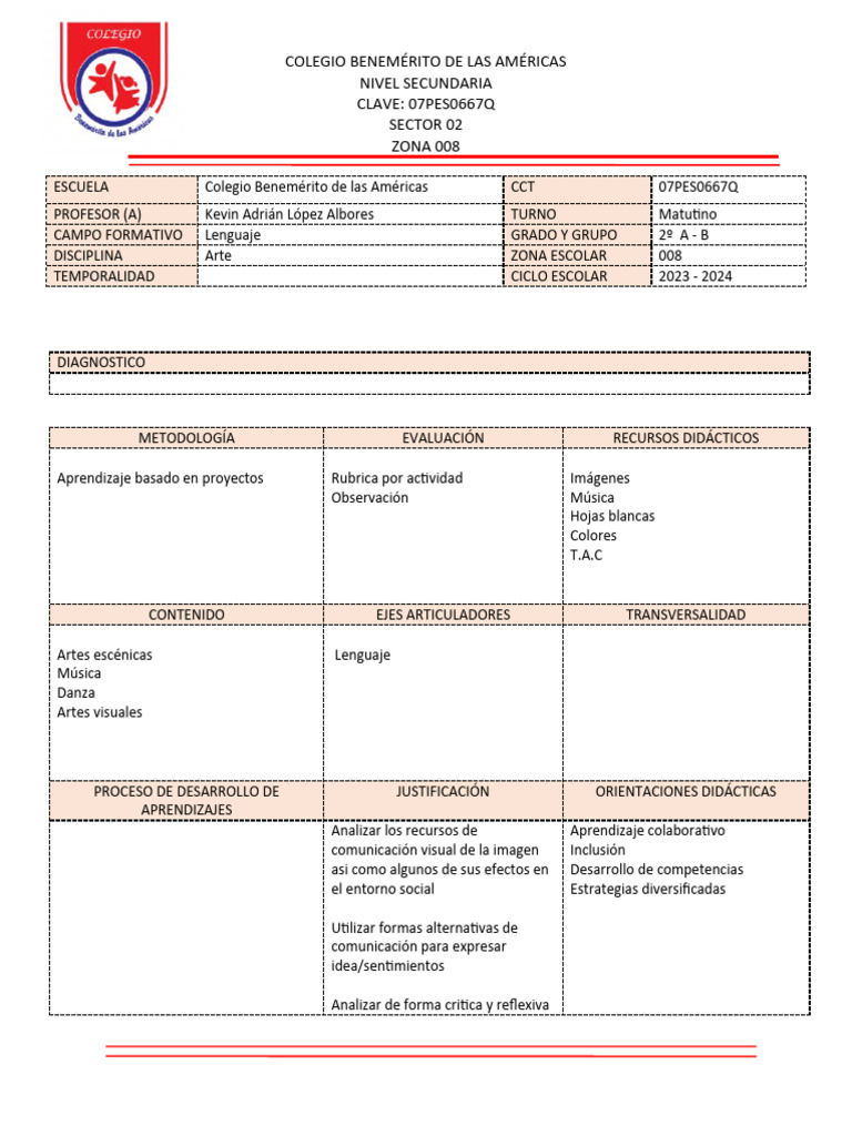 PLANEACIÓN CBA 2 Grado | PDF | Bailes | Evaluación